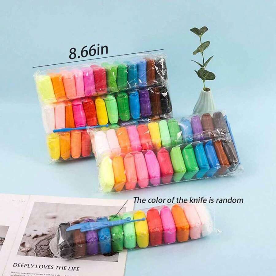12 Colors Creative Ultra Light Clay For Diy Modeling | SHEIN USA