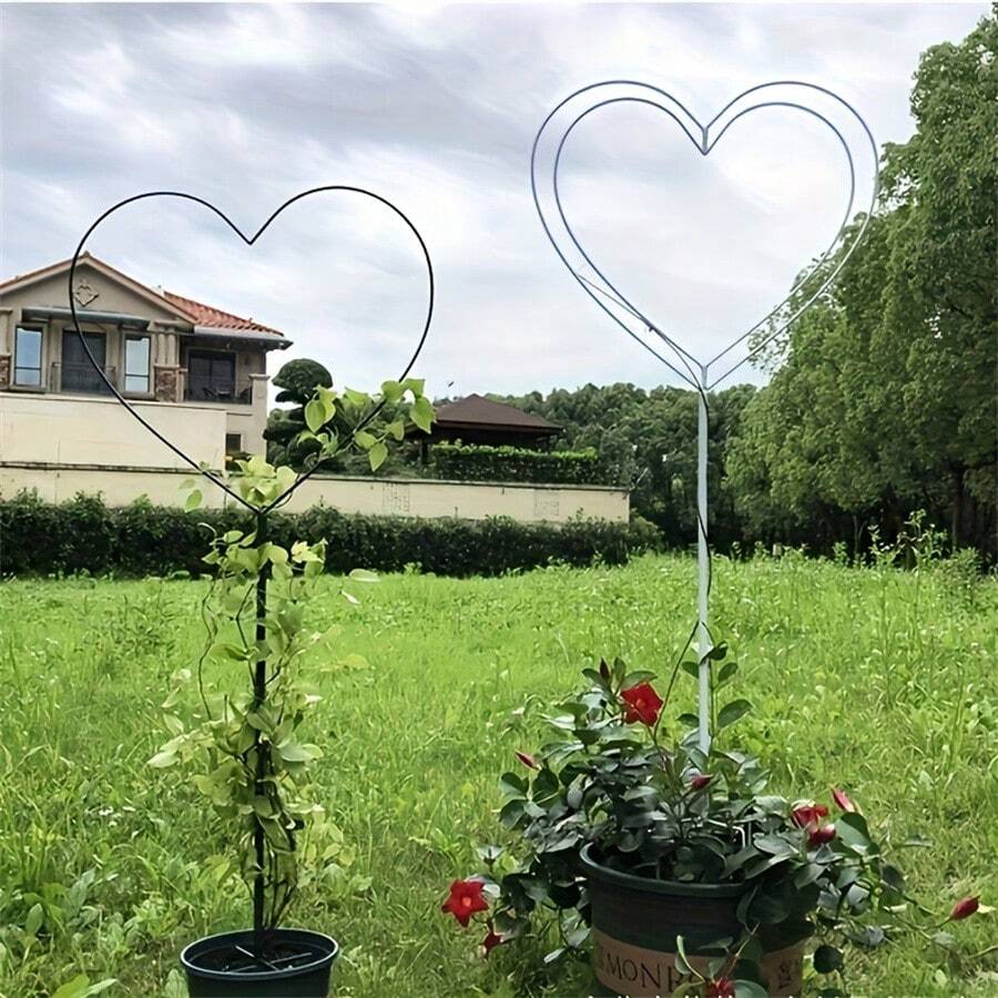 Heart Shaped Flower Stand Climbing Shelf For Potted Plants, Plant ...