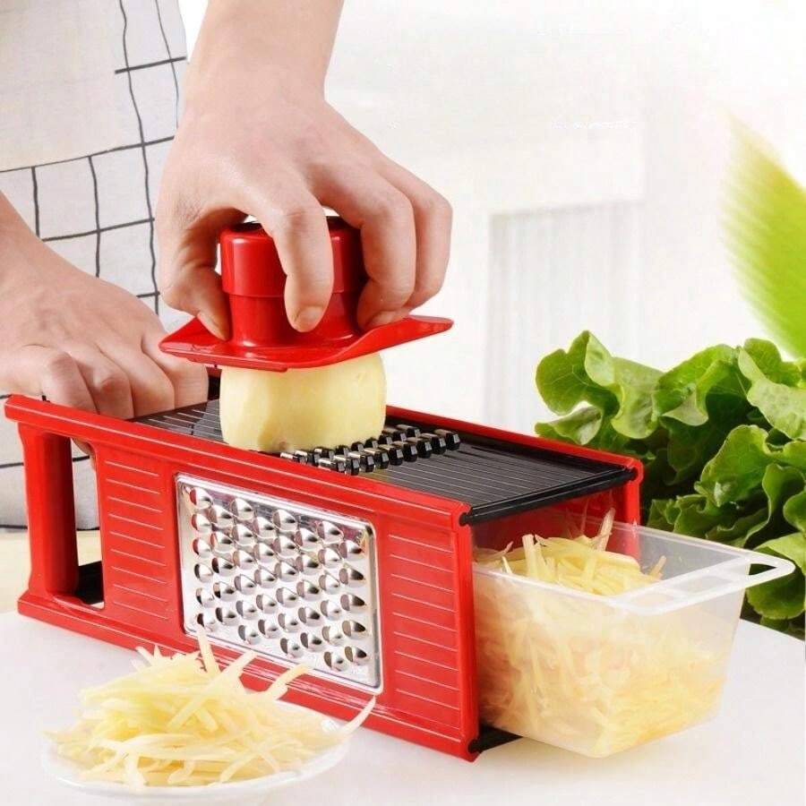 5 In 1 Mandoline Slicer For Kitchen, Vegetable Slicer Multi Blade ...