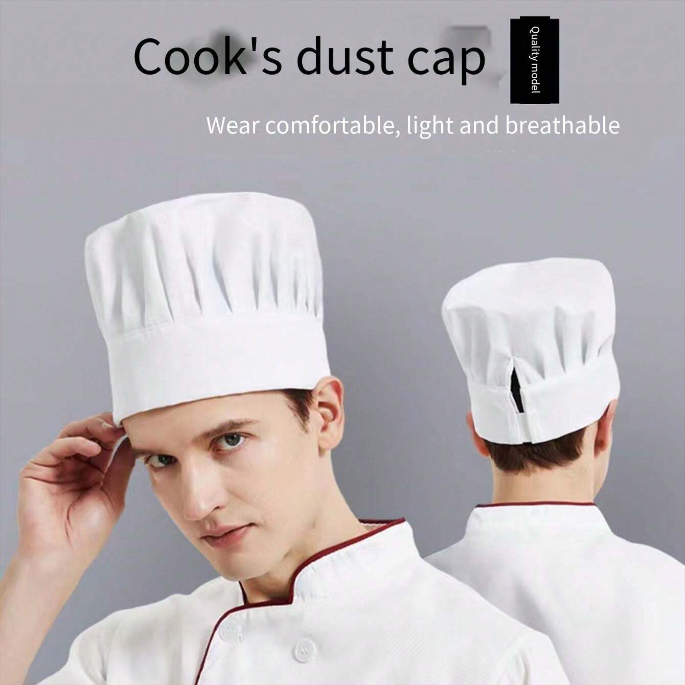 1pc Hotel & Catering Industry Chef Hat, Pastry & Food Safety Cap ...