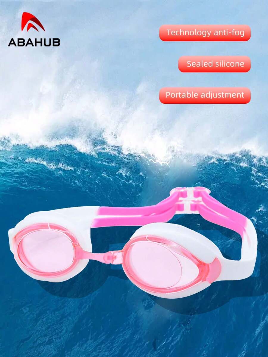 ABAHUB ABAHUB Kids Swimming Goggles, Silicone Anti-Fog Waterproof Swim ...