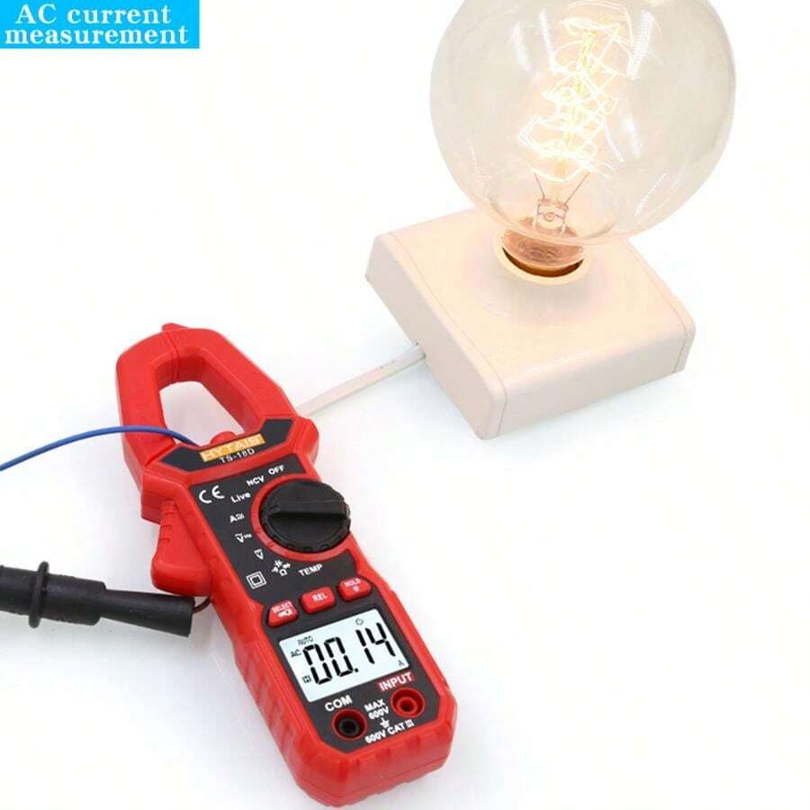 HYTAIS TS-18D Current Digital Clamp Meter High Precision Multimeter Clamp Ammeter For Measuring ...