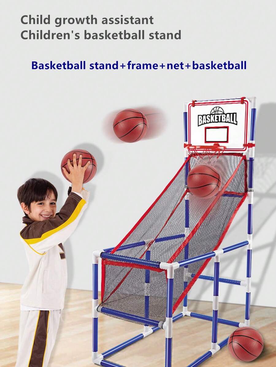 Wall-Mounted Basketball Board, Portable Dismountable Basketball Hoop ...