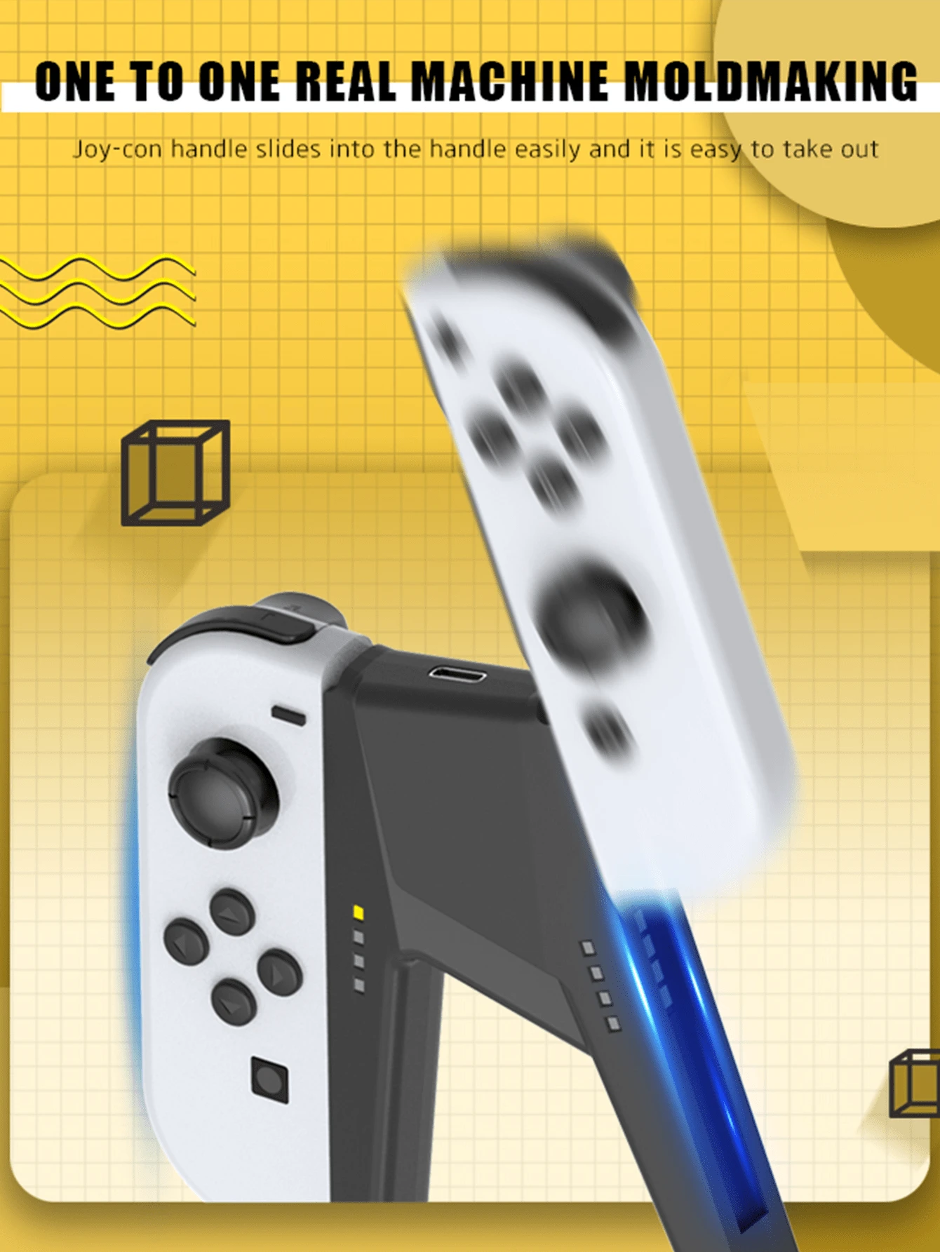 HONSON Switch Joy-Con Charging Grip - Portable Charger For Switch ...