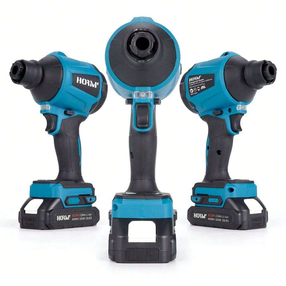 Hormy 18V Cordless Blower Kit With Single Battery 40000r/Min Dual ...