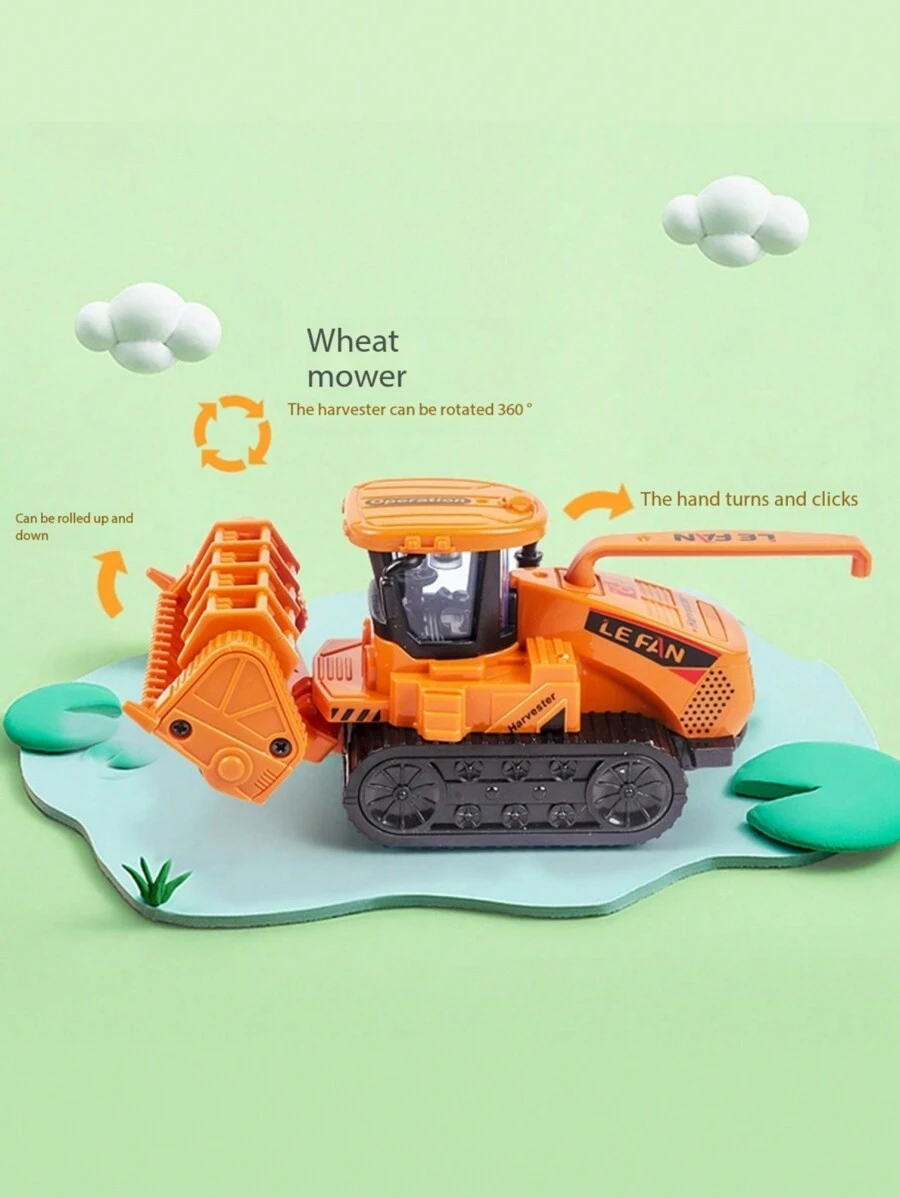 Inertia-Powered Toy Farm Engineering Vehicle, Simulating Farm Forklift ...