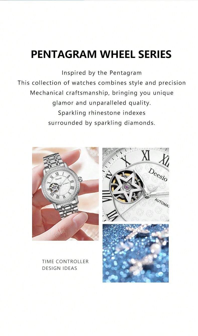 Deesio Expensive And Fashionable Women's Automatic Mechanical Watches ...