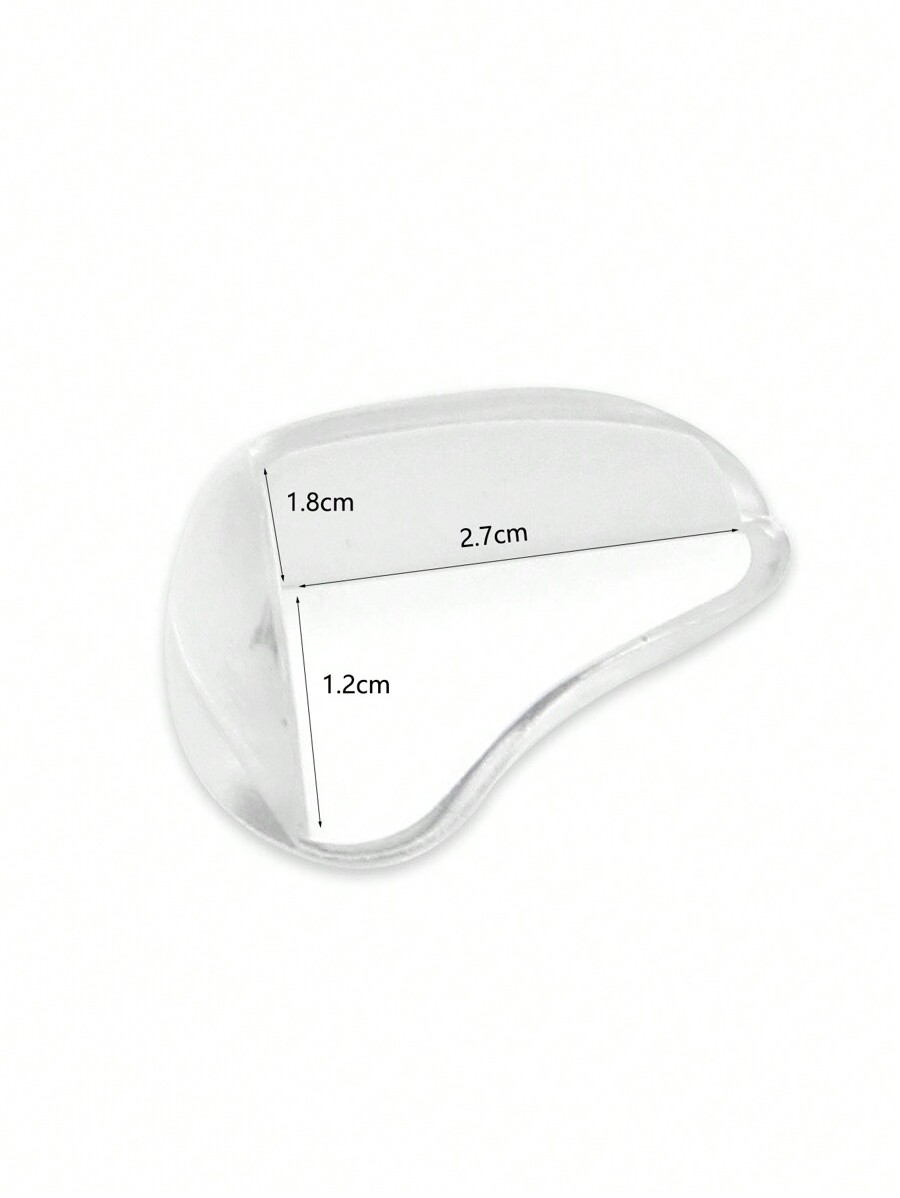 10pcs/1set Creative Transparent Silicone Water Drop-Shaped Table Edge ...