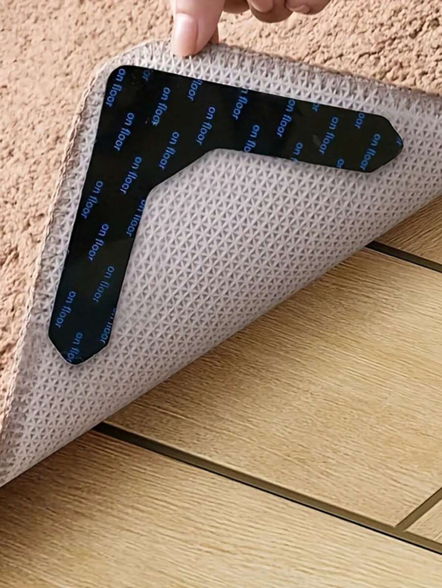 8pcs/16pcs Multifunctional Washable PU Non-Slip Carpet Grippers Without ...