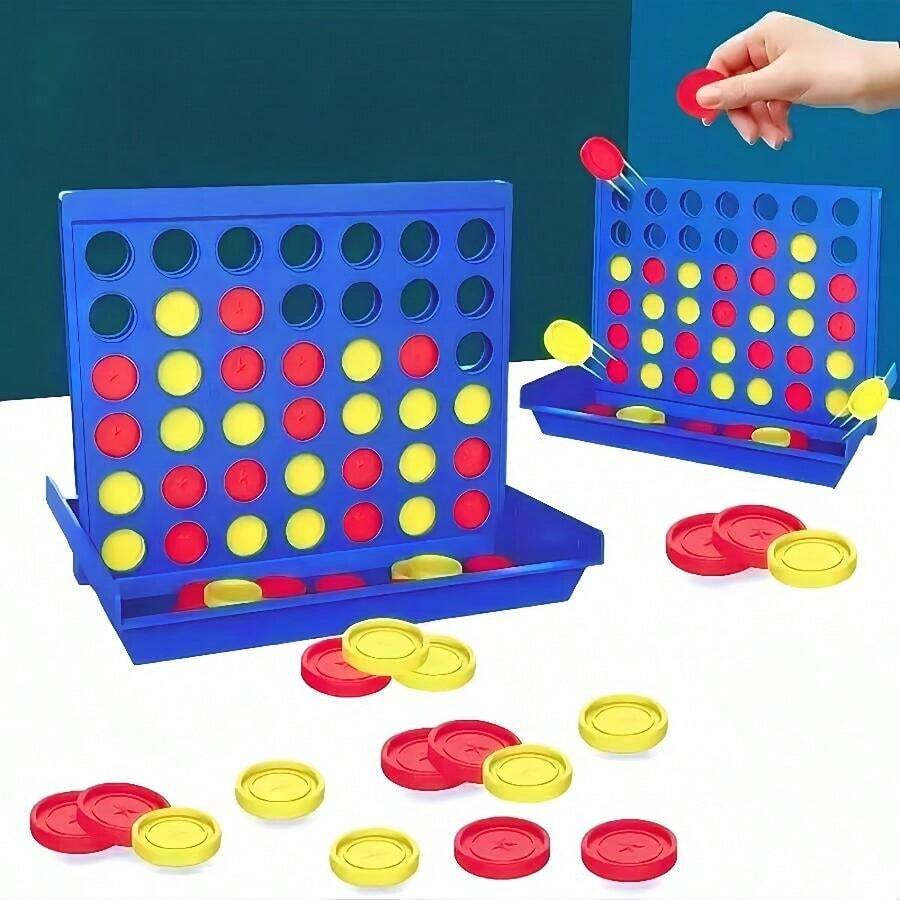 Four Connect Game Board Toy For Multiplayer/Two-Player Table Game ...