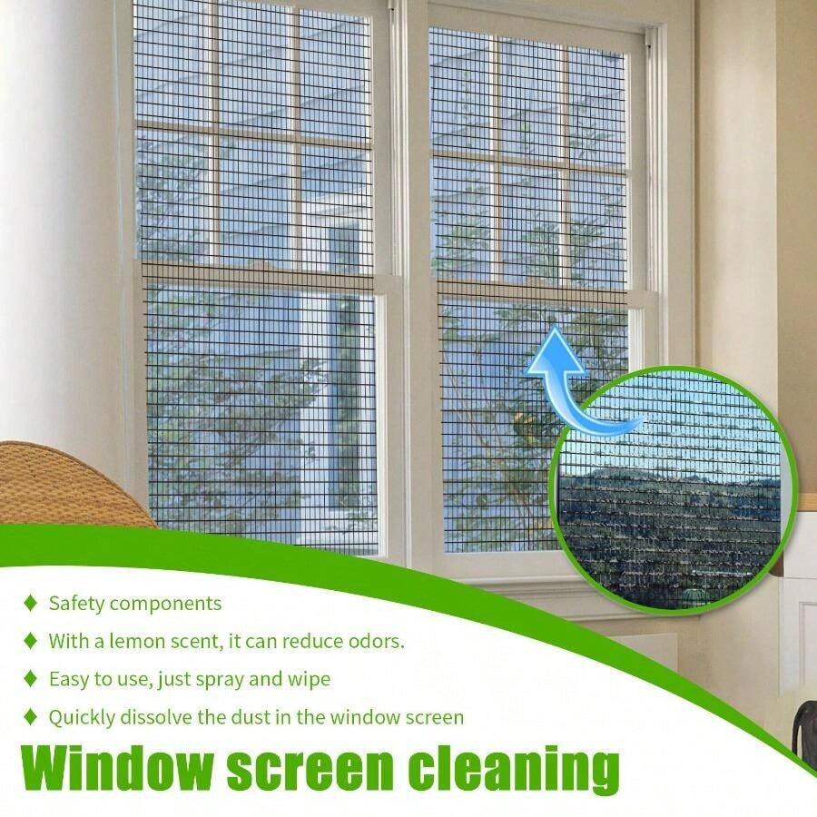 1pc Window Cleaning Spray, Foam Spray For Cleaning Net Curtains And ...