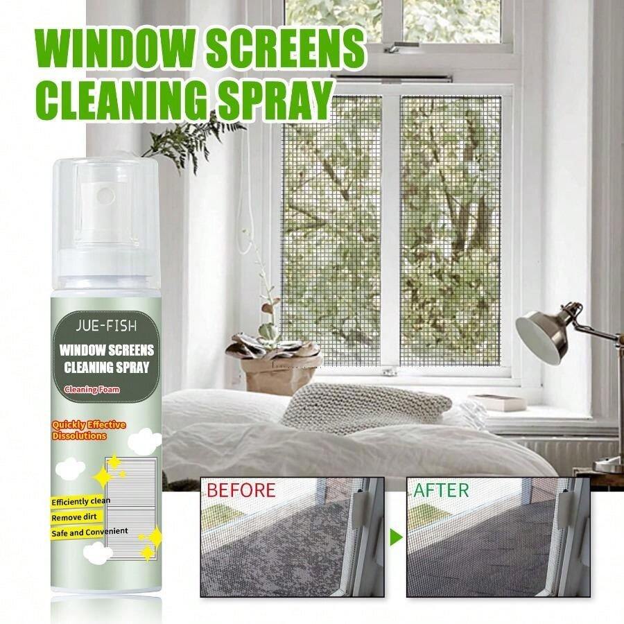1pc Window Cleaning Spray, Foam Spray For Cleaning Net Curtains And ...