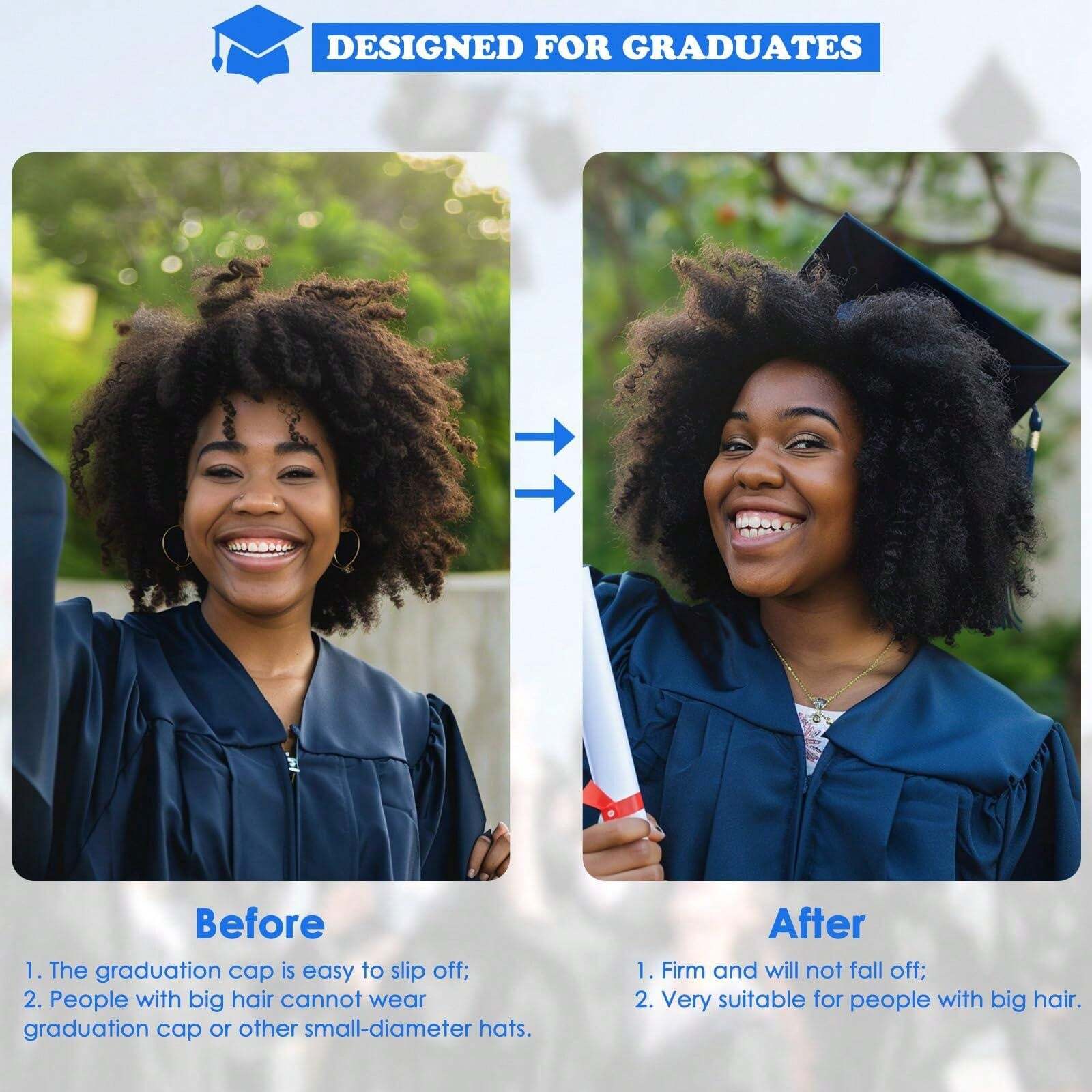 5pcs/10pcs Graduation Cap Headband, Secure And Anti-Slip Headband For ...