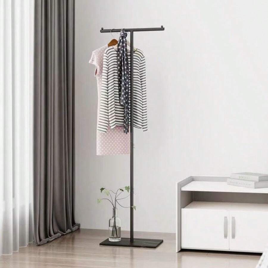 1pc Modern Standing Clothes Hanger Rack For Home Bedroom, Simple ...