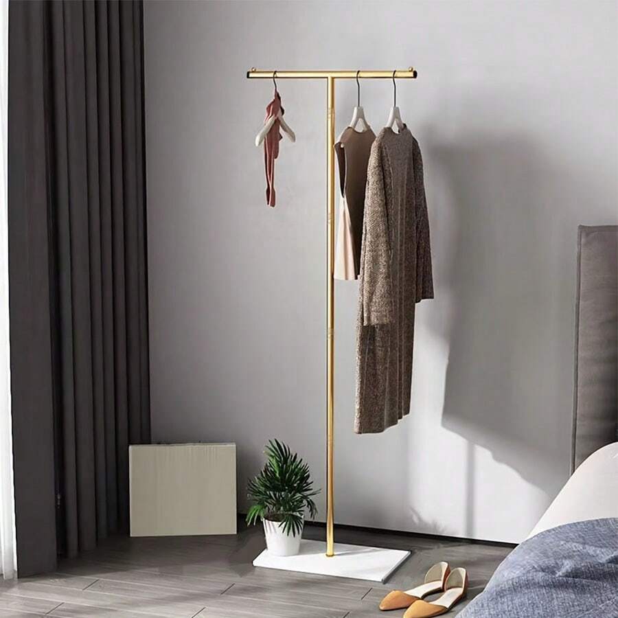 1pc Modern Standing Clothes Hanger Rack For Home Bedroom, Simple ...