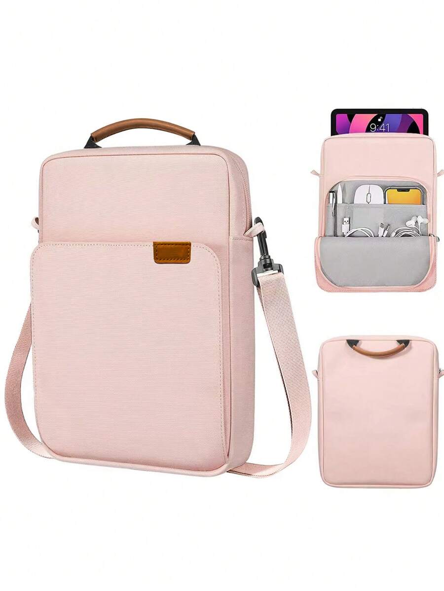 Nylon Material Handheld Shoulder Crossbody Storage Bag, For 13-Inch ...