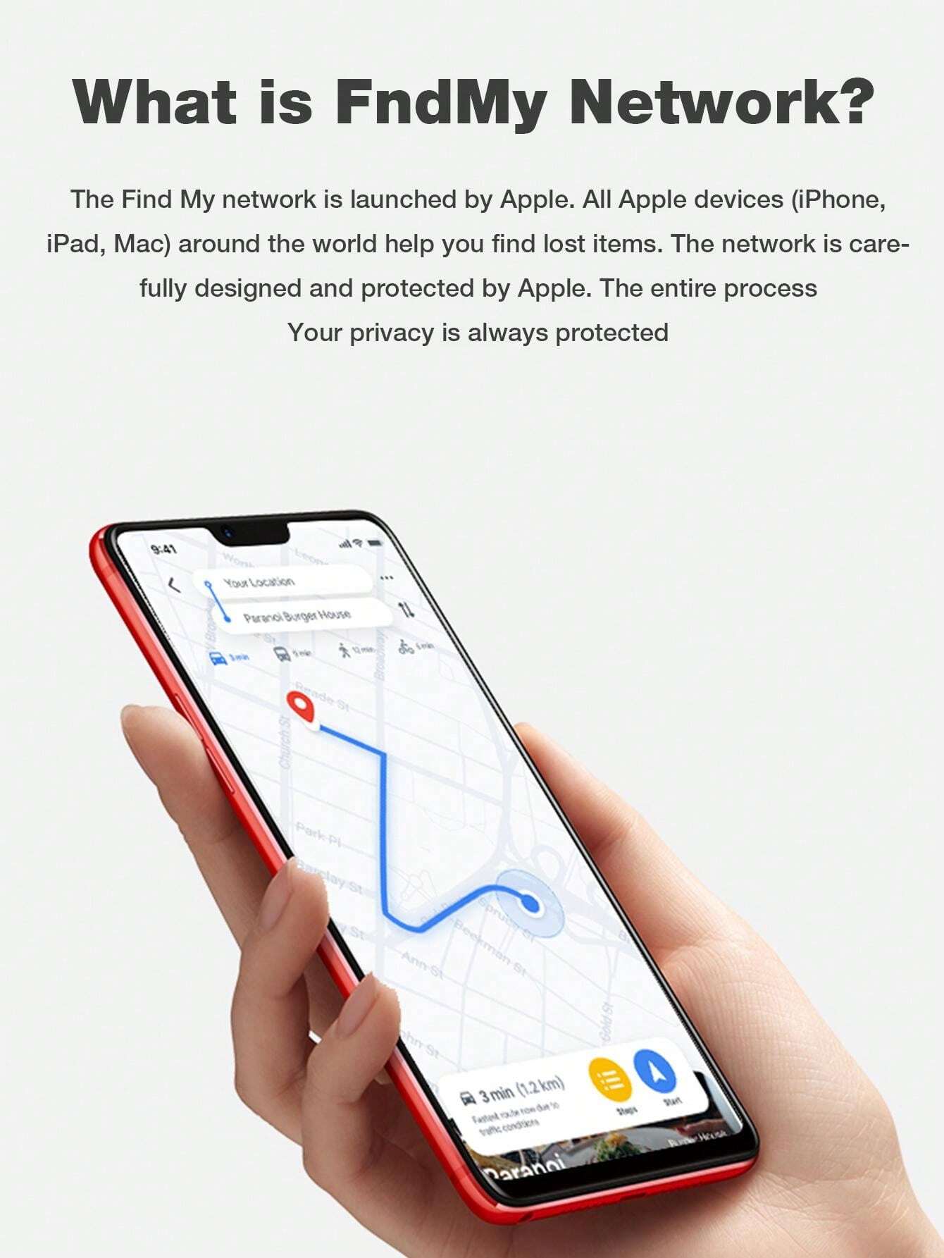 GPS Locator Tracker Smart Motion Tracking Device Compatible With Apple ...