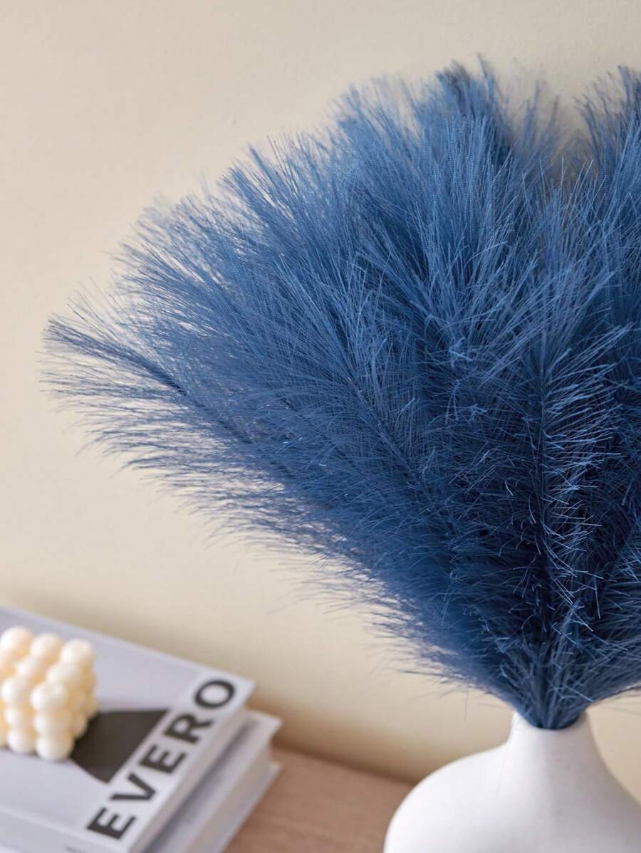 15Pcs/6Pcs Faux Pampas Grass Decor Fake Pompas Floral Artificial ...