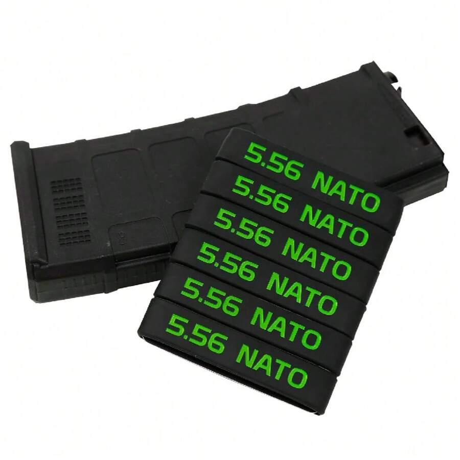 5.56 Nato Magazine Marking Bands Mag Bands Magazine ID Caliber Bands ...