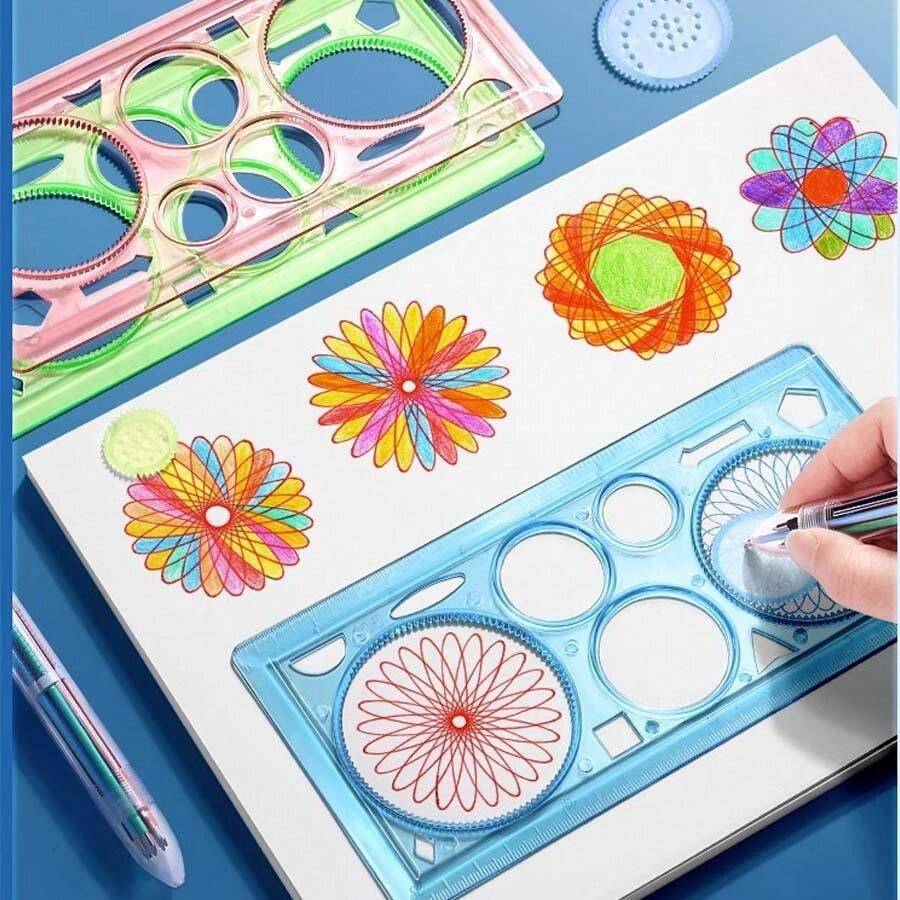 1 pieza Set de regla universal multifuncional popular en Internet ...