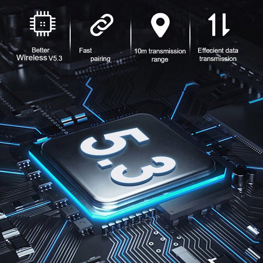 WoSD Kabelloses TWS 5.3 Wireless Headset Sport Headset Stereo, Mobiles ...