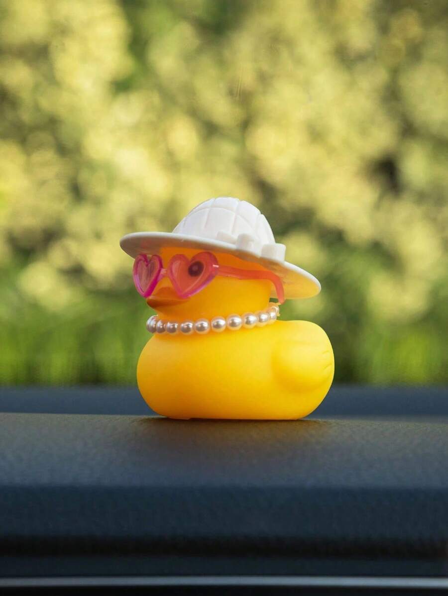 Set de decoración para interior de coche DIY con patito de goma para el ...