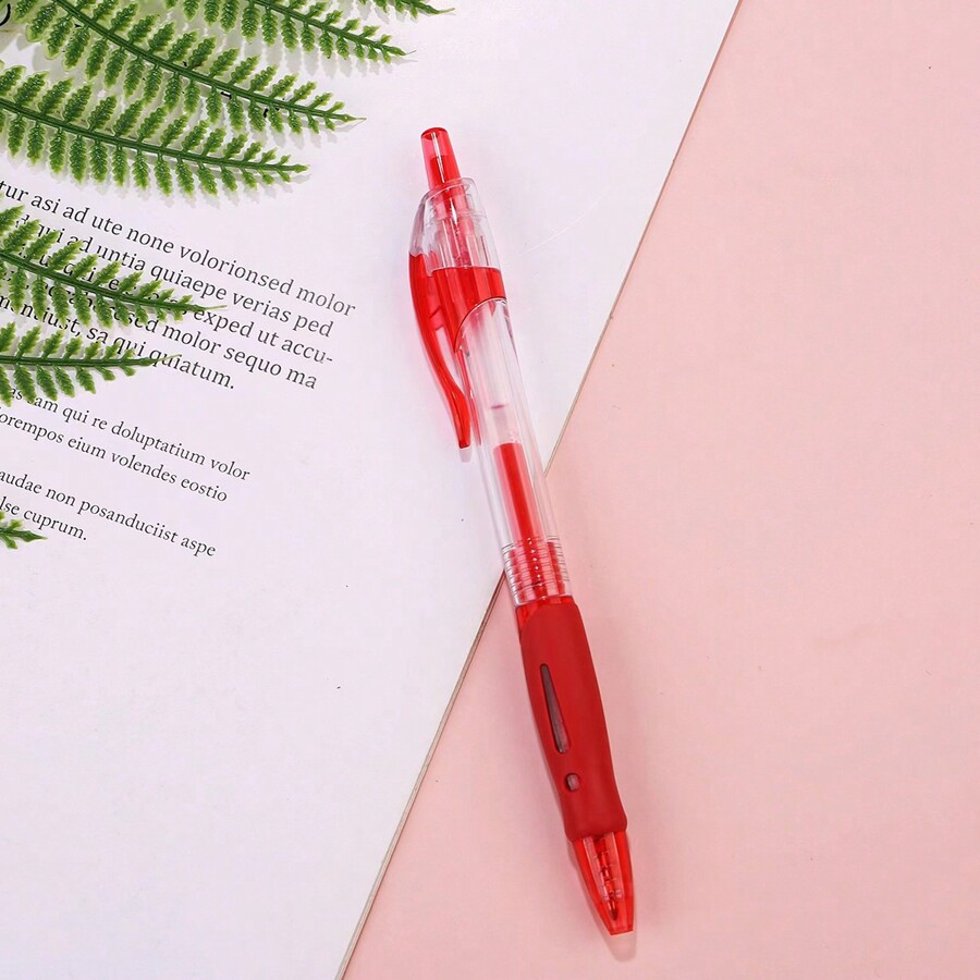 3pcs/Set High-End Simple Exclamation Mark Push-Type Neutral Pens For ...