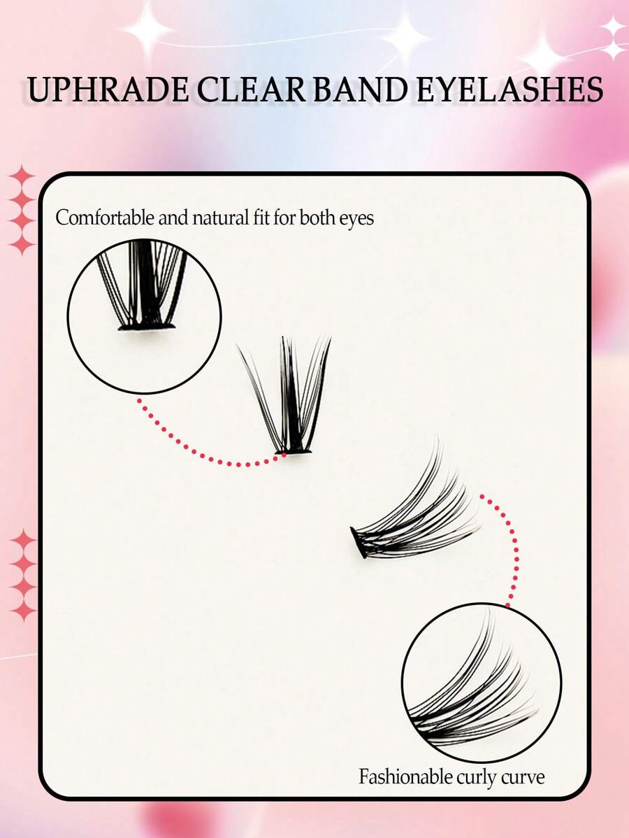 AYRMILLA 10mm 6 Rows, 120 Clusters, Large Capacity C-Curve False ...