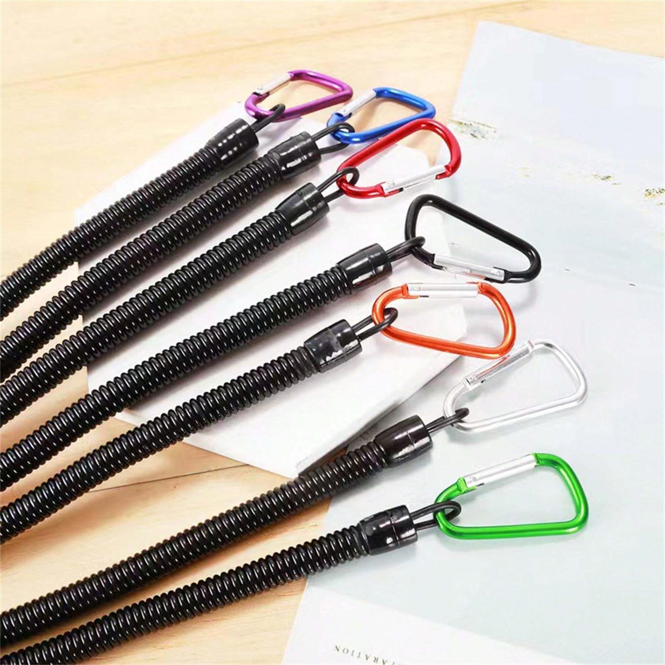 2 Pcs Hanging Rope Keychain For Elderly Men And Women Coiled Tether For ...