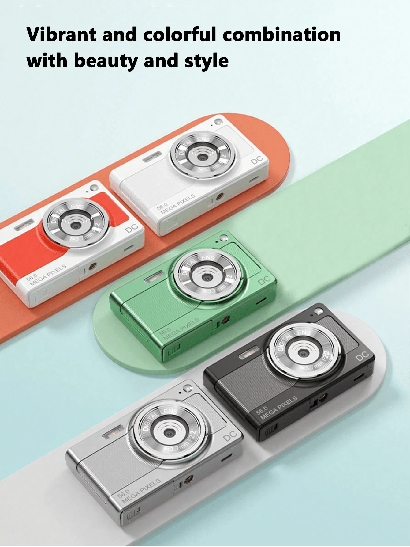 2.8-Inch High-Definition Display Auto Focus 56-Megapixel CCD Card ...