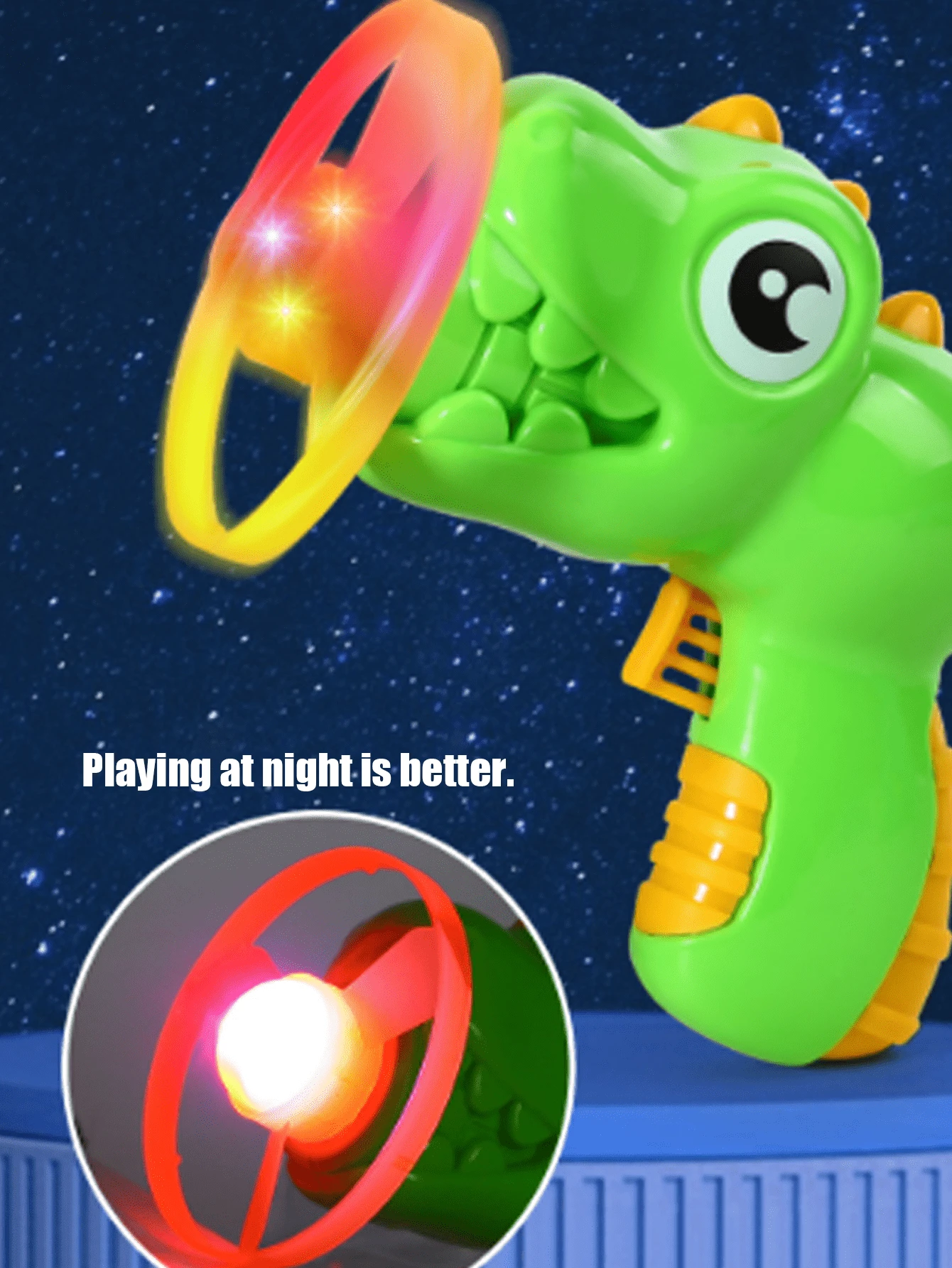 One Random Dinosaur Cartoon Flying Dragonfly UFO Disc Shooter ...