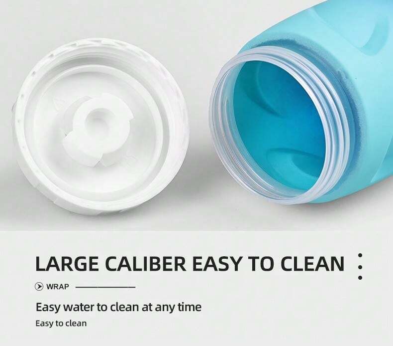 X-TIGER 1pc 620ml Large Capacity Gradient PC Water Bottle With Nozzle ...