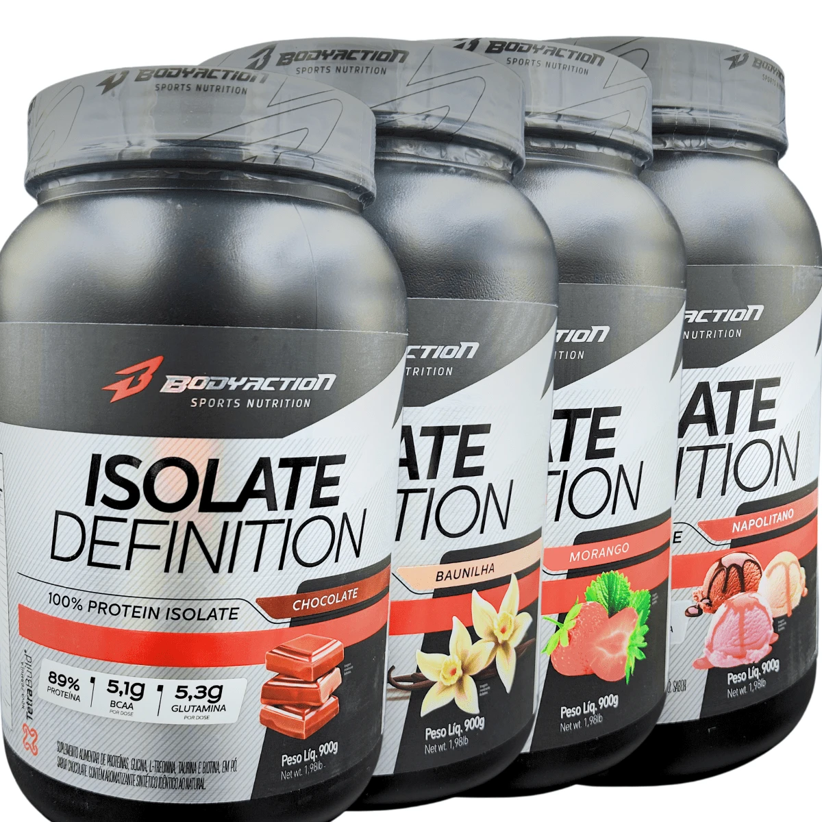 Whey Isolate Definition Pote 900g Sabores Body Action | SHEIN Brasil