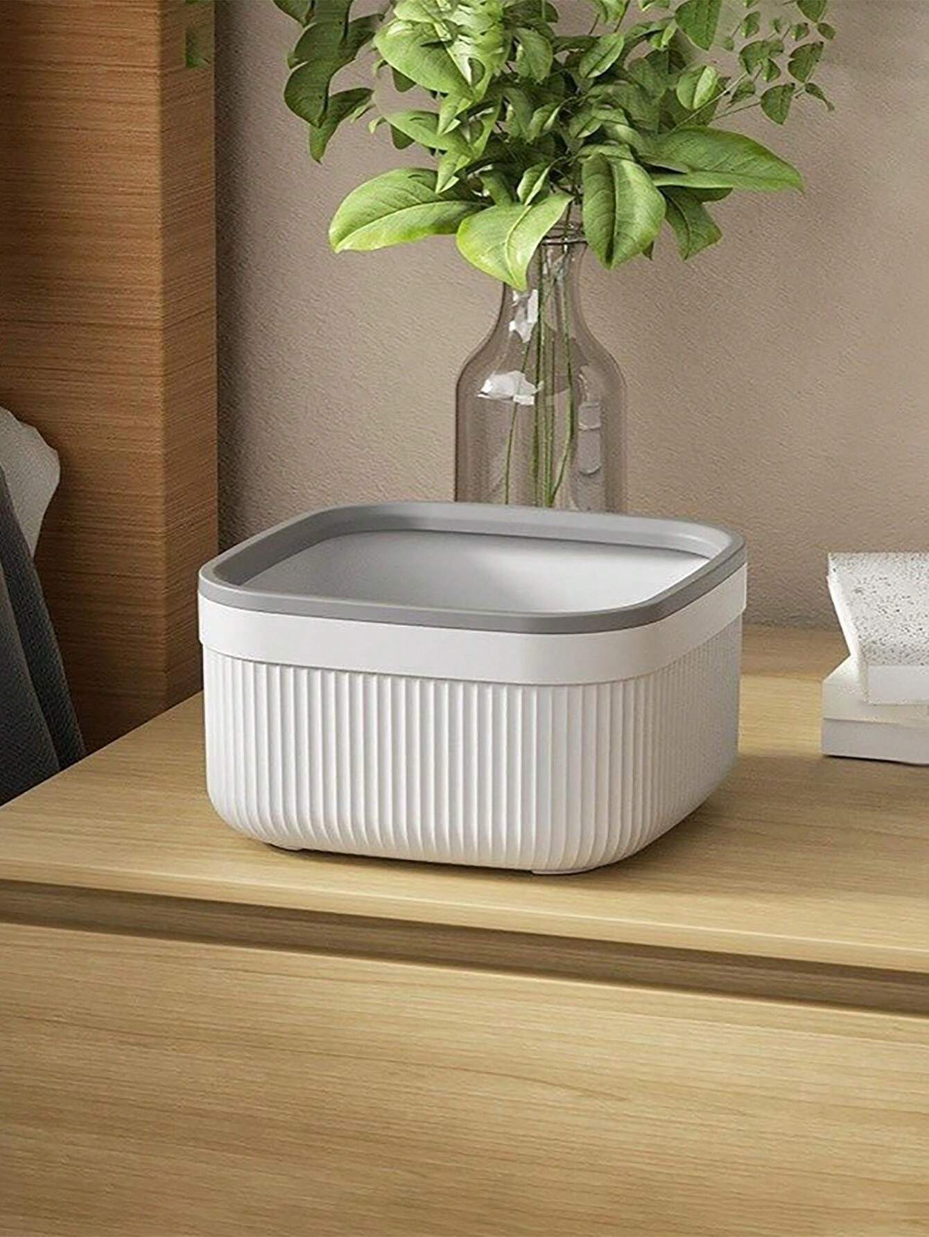 1pc, Simple Desktop Trash Can, Mini Storage Box, Creative Small ...