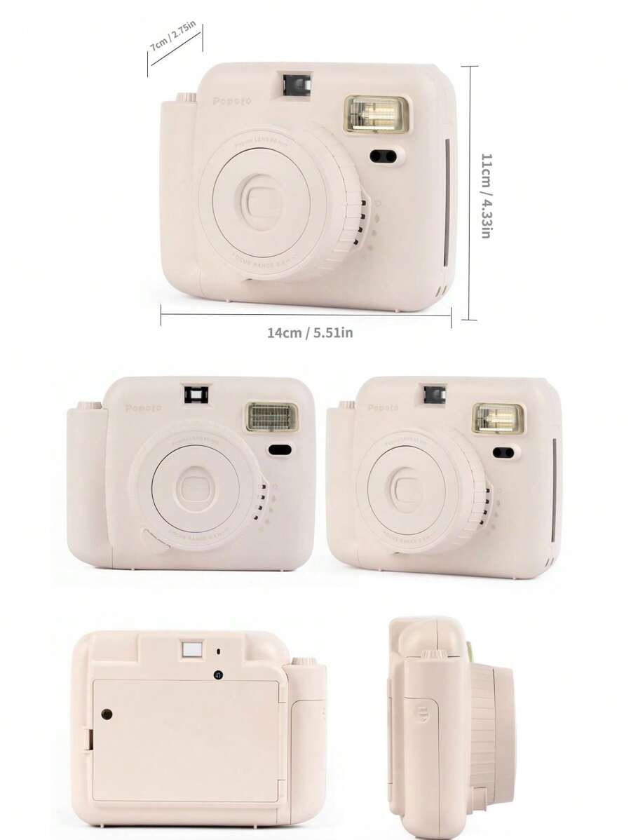 1 set Cámara instantánea Popoto adecuada para Mini Twin paquete Film ...