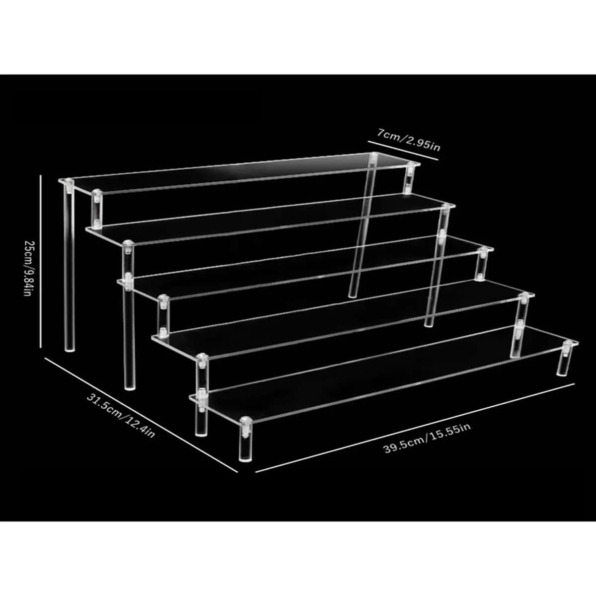 Acrylic Detachable Stair Display Stand For Anime Cars, Model Toys ...