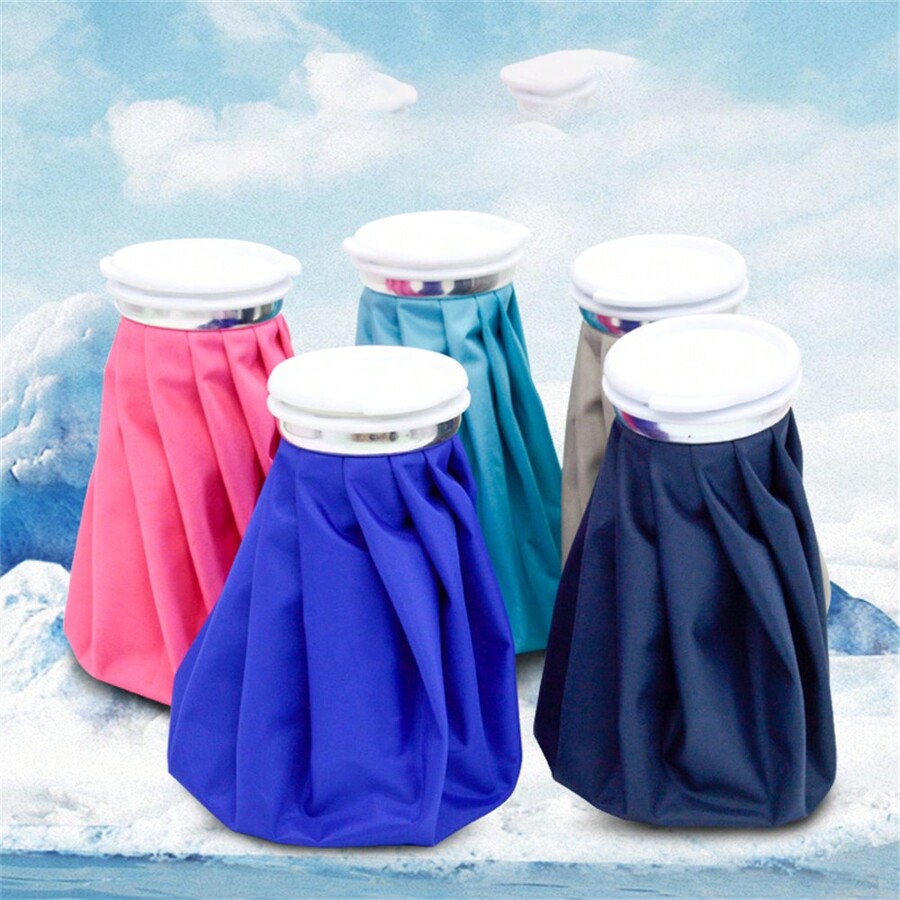 Portable Foldable Fabric Ice Bag, Physically Cools By Adding Water ...