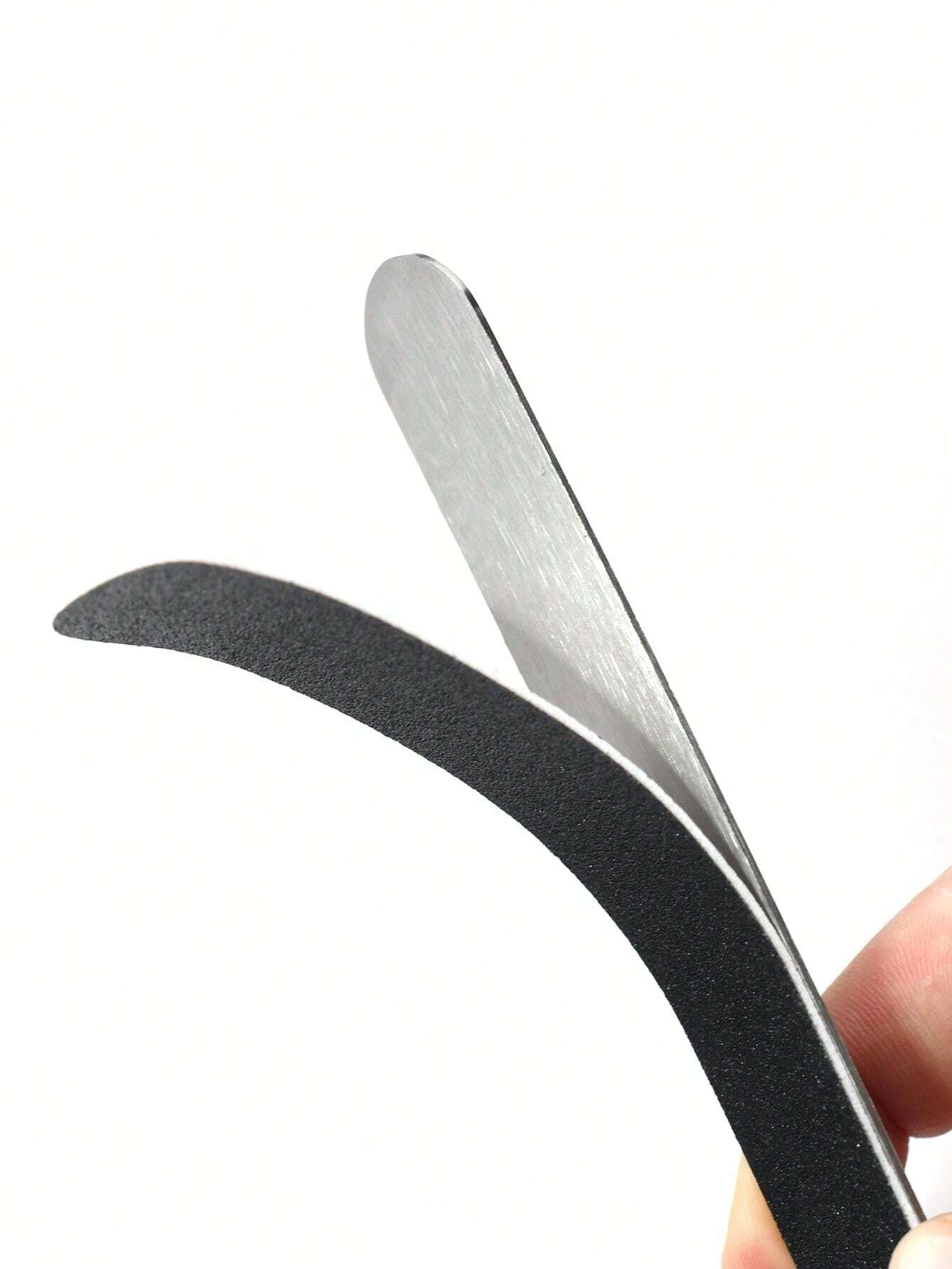 50pcs Black Replaceable Sandpaper Nail Files, Can Be Torn And Washed ...