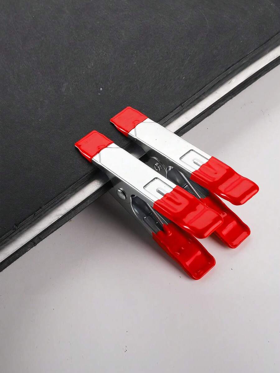 10 Packs Of 4 Inch Multi-Purpose Metal Spring Clamp Small Spring Clips ...