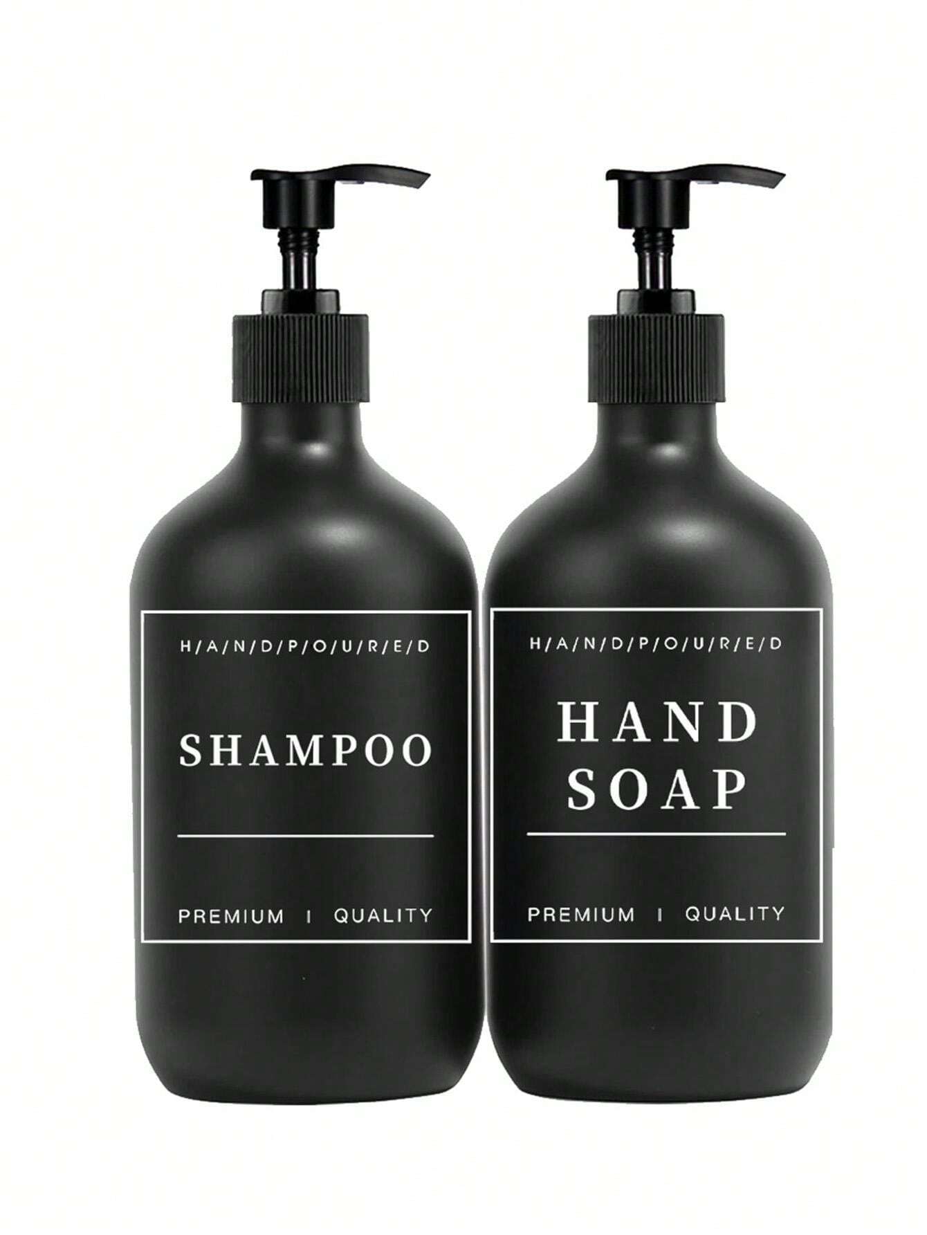 2PCS 500ml/16.9oz Hand Soap /Dish Soap Empty Plastic Bottles With Pump ...