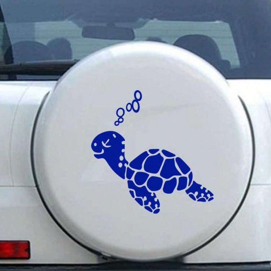Cute Sea Turtle Car Sticker Car Body Decor Car Accessories Art Vinyl ...