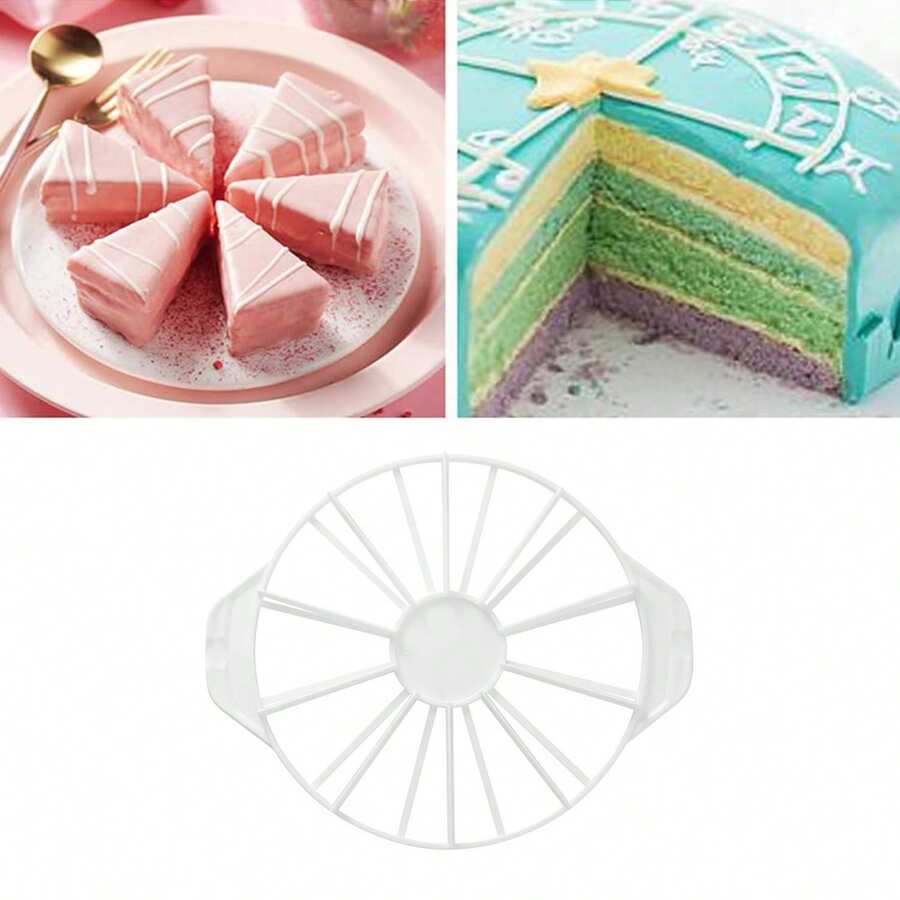 2PCS Round Cake Slice And Cake Cutter Pie Pastry Server, Pie Slicer ...
