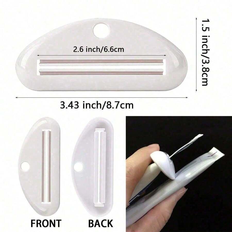 Toothpaste Squeeze Dispenser Clamp Labor-Saving Portable Tube Squeeze ...