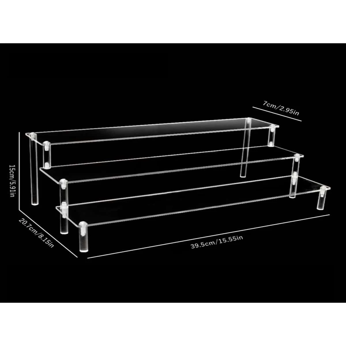 Acrylic Detachable Stair Display Stand For Anime Cars, Model Toys ...
