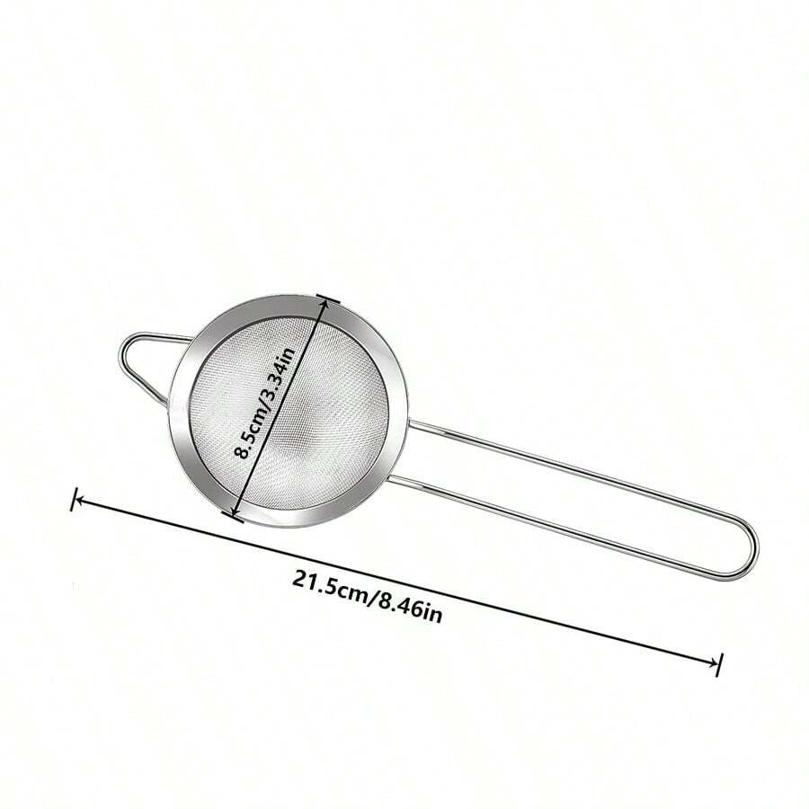 Fine Mesh Strainer, Small Stainless Steel Sieves With Handles, For ...