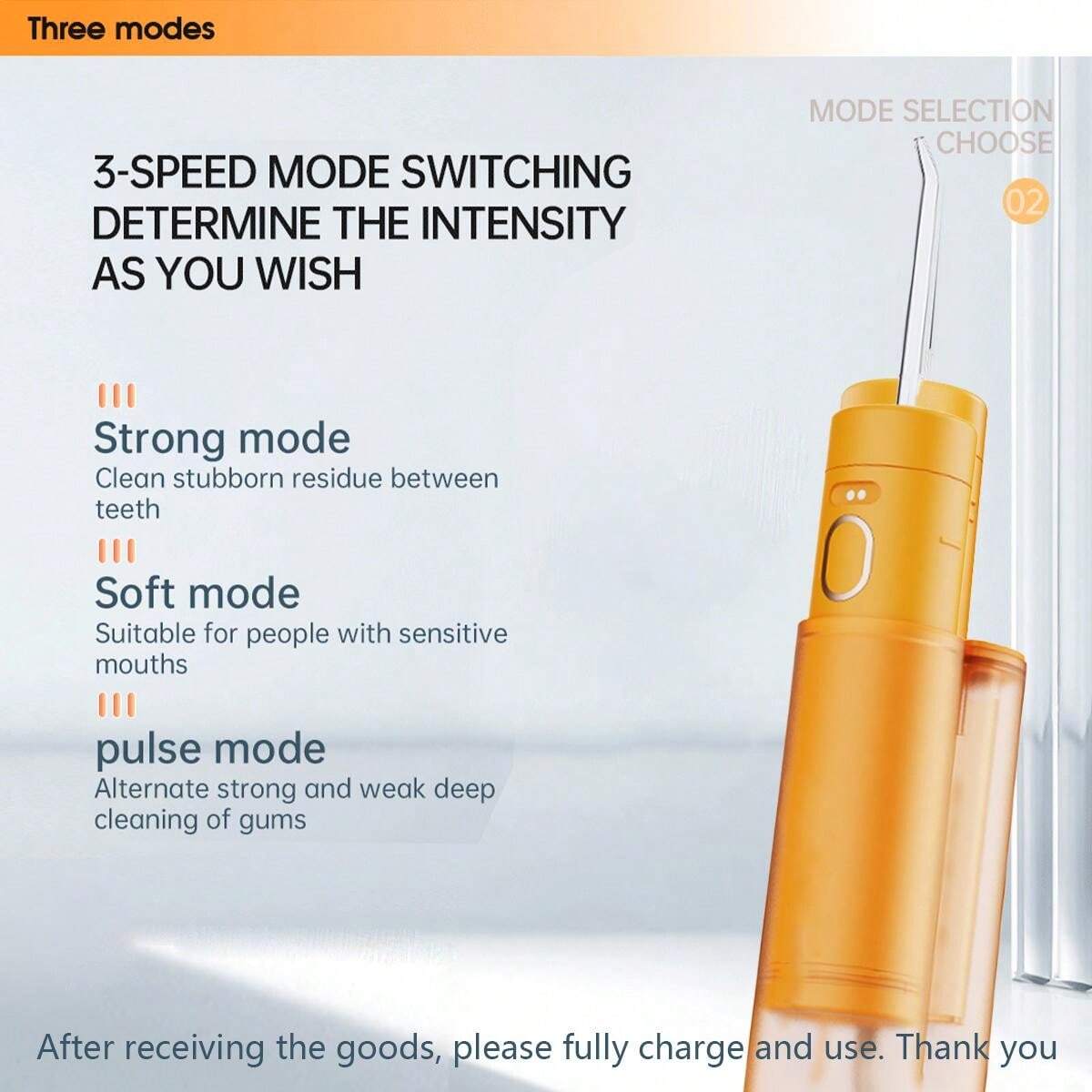 The New Magnetic-Charge Electric Tooth-Washer Hand-Held Tooth-Washer ...