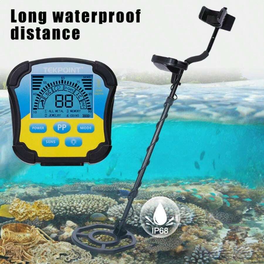 Adult Metal Detector, Outdoors Teenager Precision Positioning Mode High ...