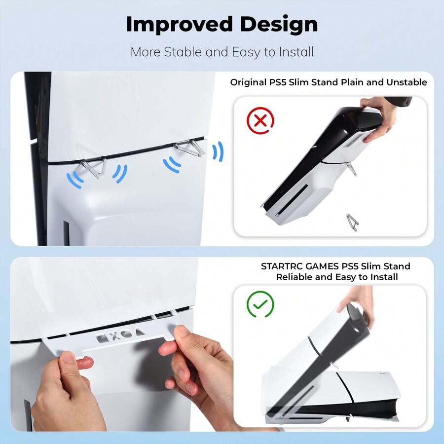 Support de placement horizontal pour PlayStation 5 Modèle de mise à ...