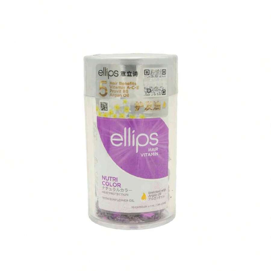 Ellips Hair Vitamin Hair Treatment 1ml X 50Caps Orange Black Purple ...