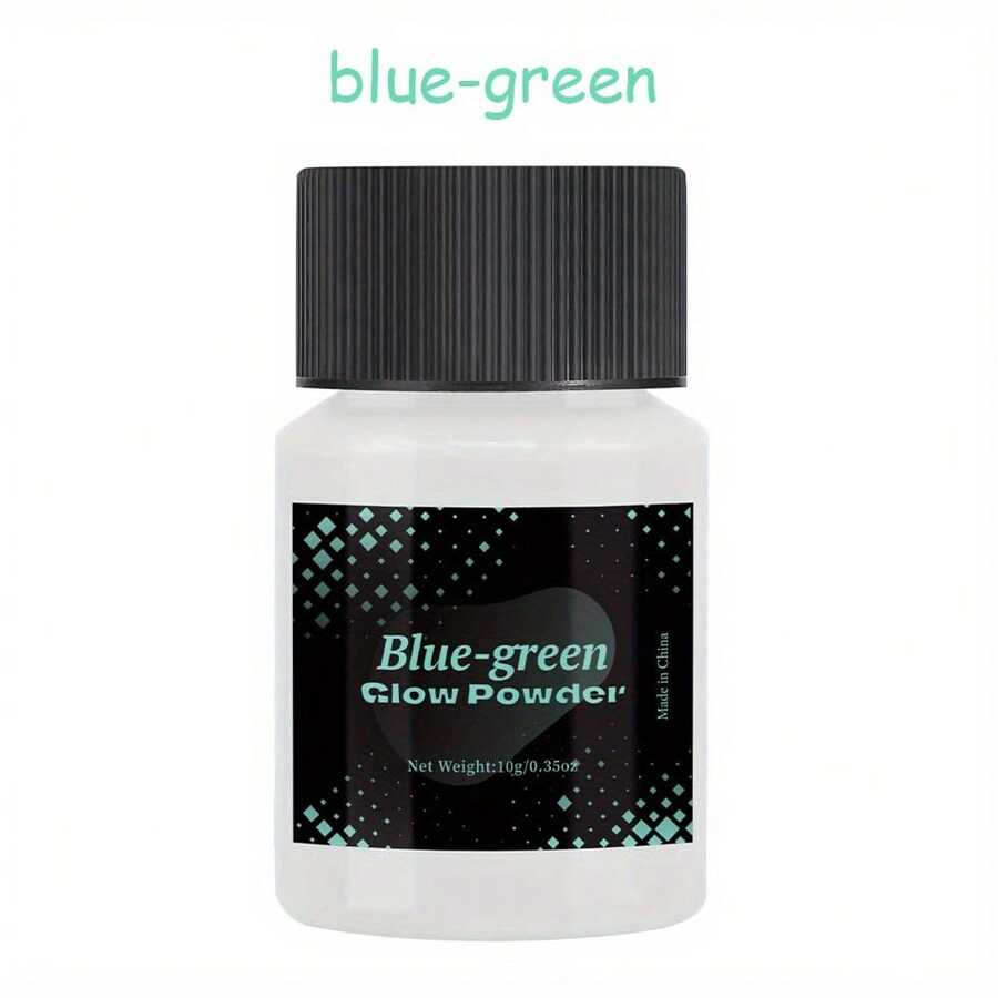 6 Colors Glow In The Dark Pigment Powder - Neon Acrylic Mica Powder ...